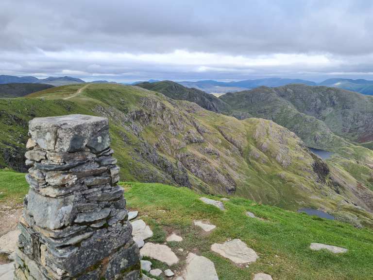 Old Man of Coniston, Swirl How & Wetherlam loop from Walna Scar — Lake ...