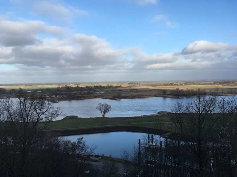 Entlang der Jeetzel – Pause und auf die Elbe blicken Rondje vanuit ...