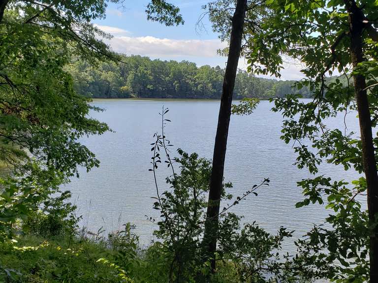 Issaqueena Lake Trail loop — Clemson, North Carolina | mountain bike ...