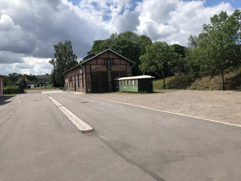 Der ehemalige Bahnhof Mohorn - Cycle Routes and Map | Komoot