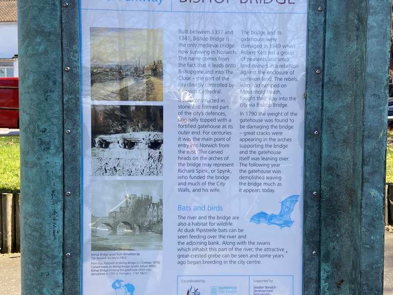 Bishop Bridge Road Cycle Routes and Map | Komoot
