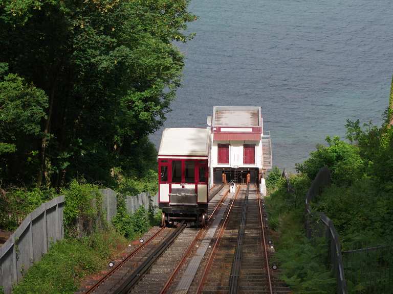 Babbacombe Downs Clifftop Promenade Cycle Routes and Map | Komoot