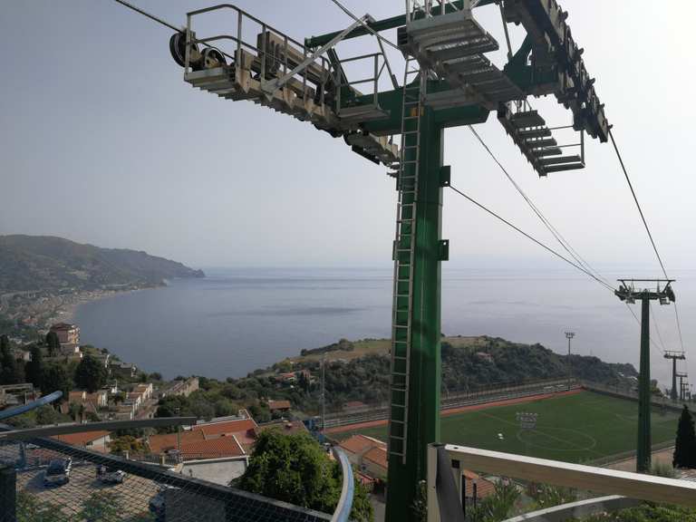 Seilbahnstation Taormina–Mazzarò: Wanderungen und Rundwege | komoot