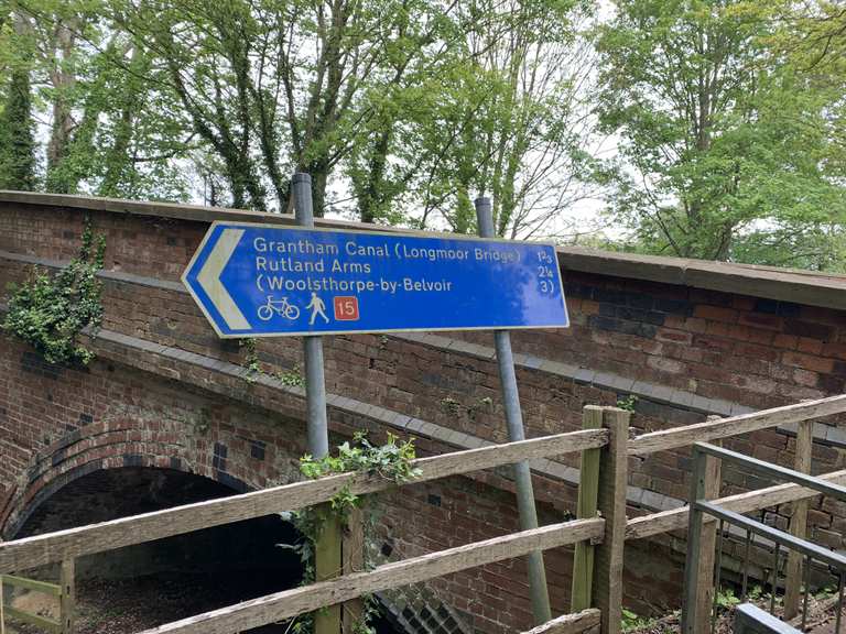 Grantham Canal Towpath Cycle Routes and Map | Komoot