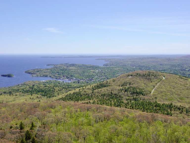 Megunticook Trail to Ocean Lookout Loop — Camden Hills State Park ...