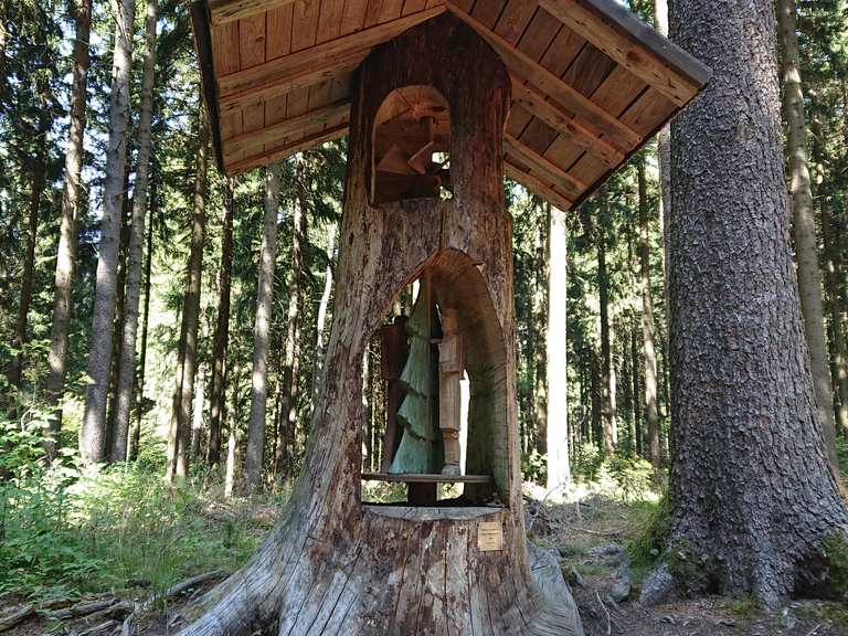 Aussichtsfelsen Greifensteine – Waldgeisterweg Runde von Jahnsbach ...