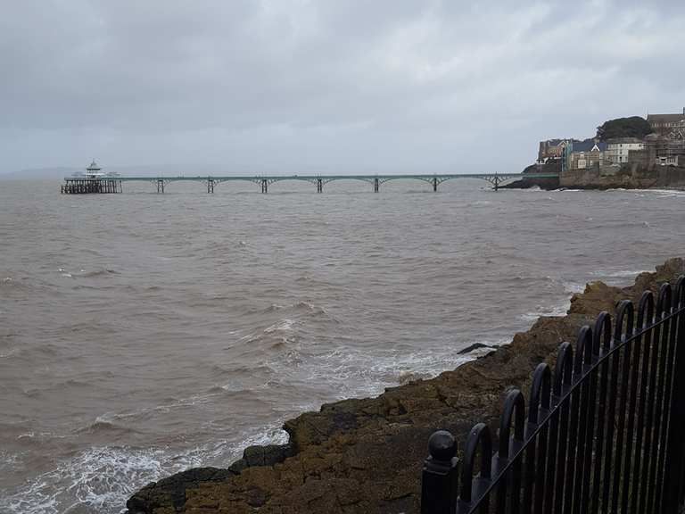 Clevedon sea front - North Somerset, England | Road Biking Tips ...