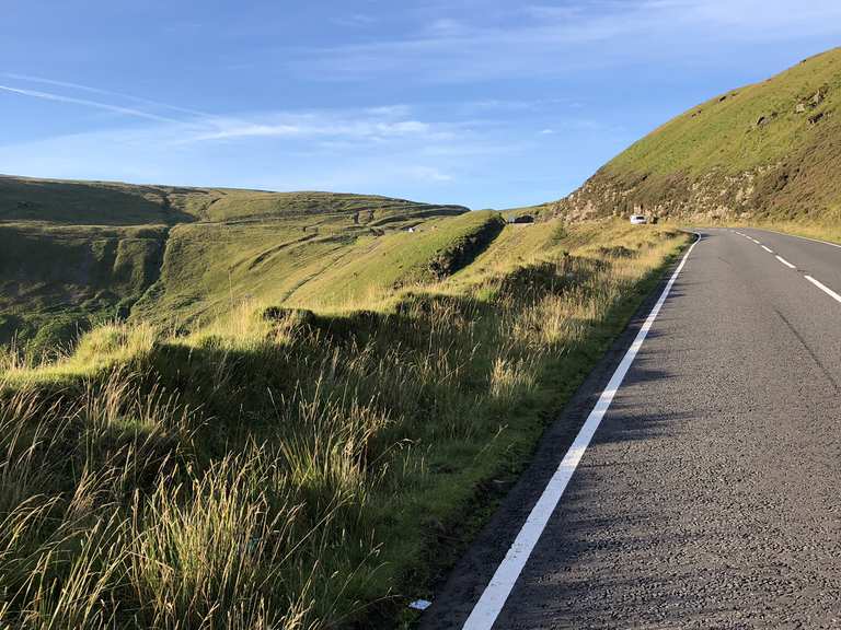 Bwlch Mountain Climb from Treorchy - Road Cycle Routes and Map | Komoot
