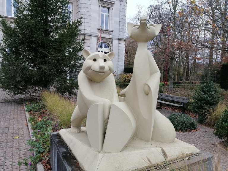 Gemeentehuis Destelbergen: Wanderungen und Rundwege | komoot