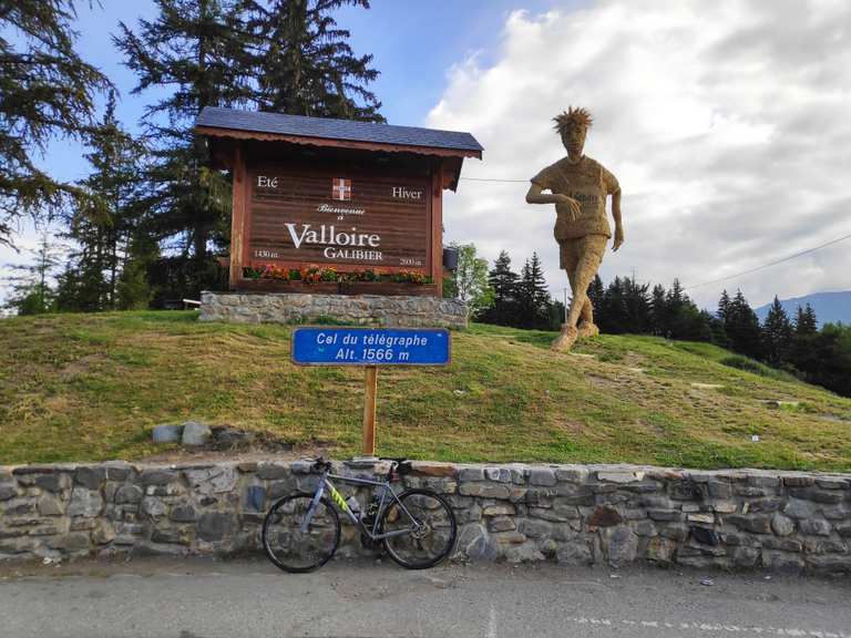 Col du Télégraphe Road Cycle Routes and Map | Komoot