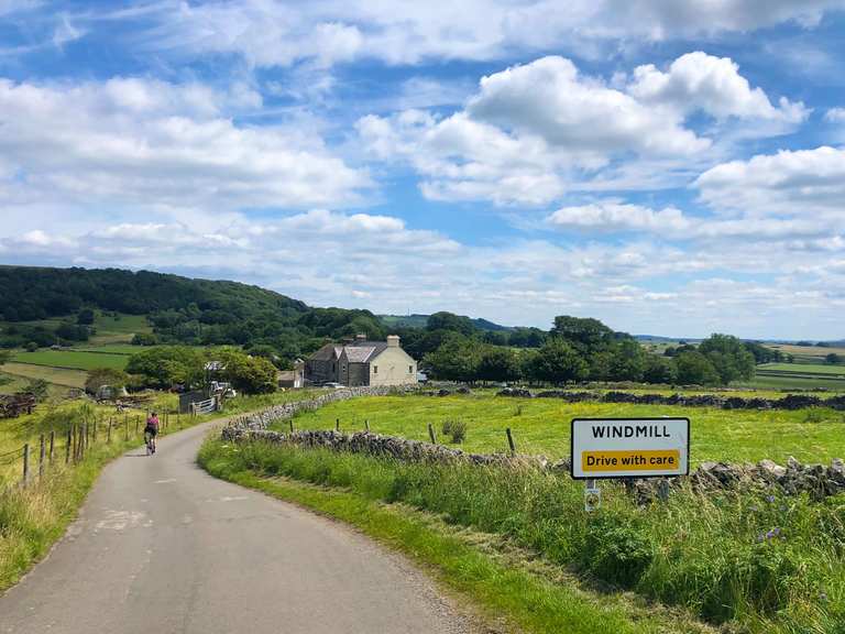 Great Longstone, Monsal Head and Cressbrook from Hathersage — Peak ...