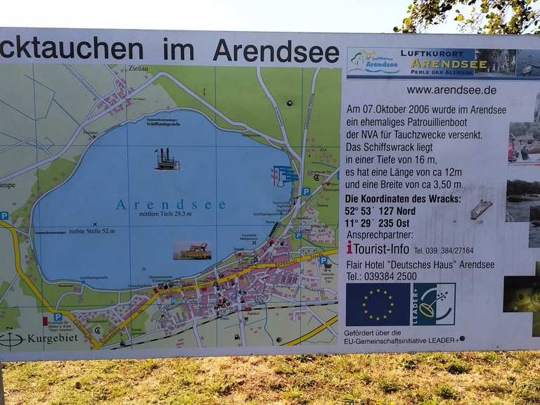 Wanderweg um den Arendsee - Cycle Routes and Map | Komoot