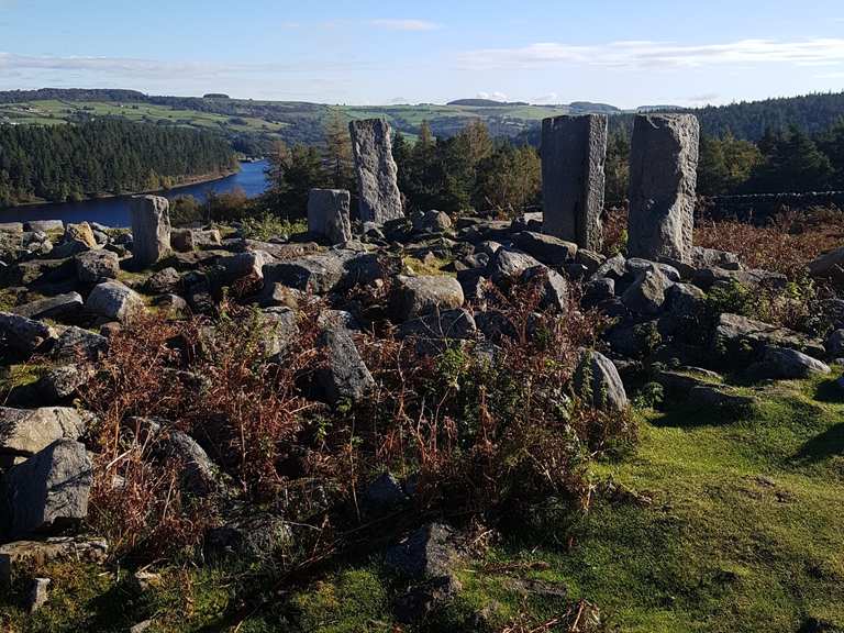 Views of Langsett Reservoir Routes for Walking and Hiking | Komoot