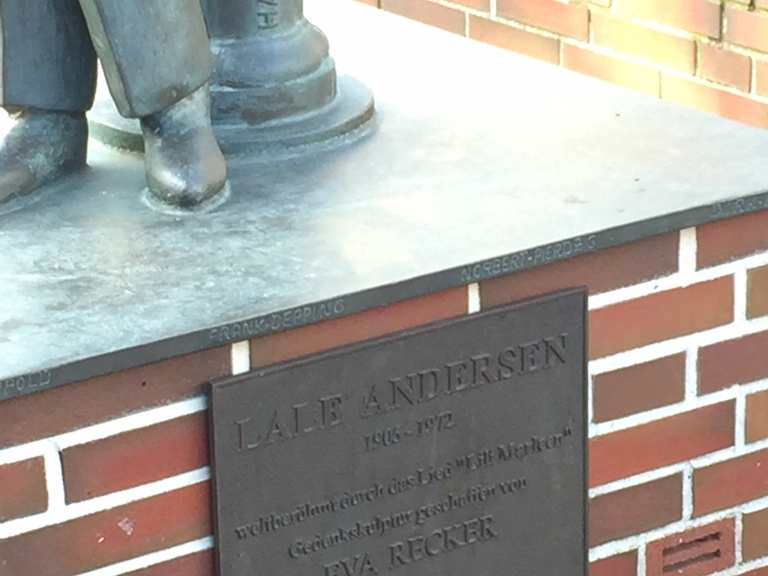 Lale Andersen Denkmal: Wanderungen und Rundwege | komoot