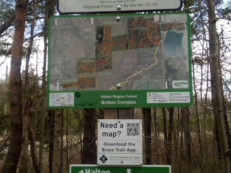 Halton Hills Conservation Area Road Cycle Routes and Map | Komoot