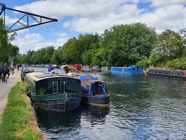River Lee towpath Cycle Routes and Map | Komoot