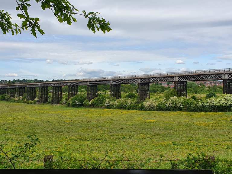Bennerley Viaduct Viewpoint - Cycle Routes and Map | Komoot