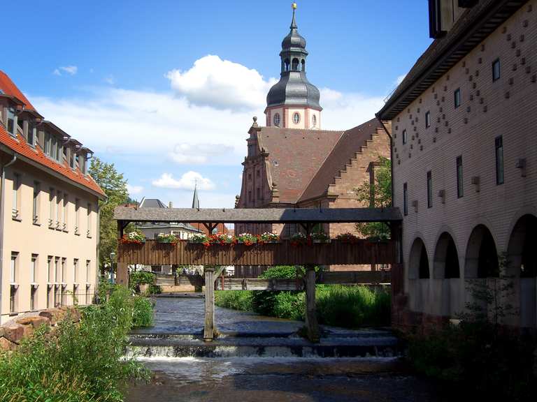 Oude binnenstad en kasteel van Ettlingen fietsroutes en kaart | Komoot