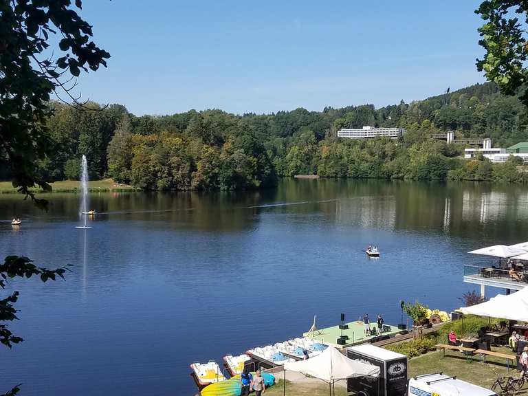 Stausee Bitburg: Wanderungen und Rundwege | komoot