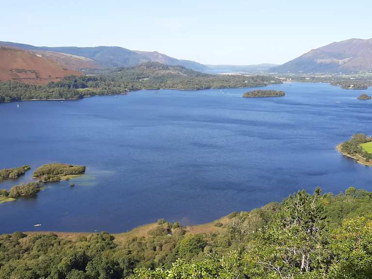 Derwent Water and Surprise View loop from Keswick — Lake District ...