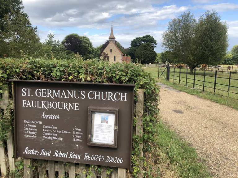 St Germanus Church, Faulkbourne Routes for Walking and Hiking | Komoot