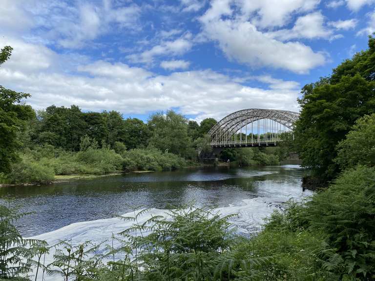 Hagg Bank Bridge (Wylam Bridge) - Cycle Routes and Map | Komoot