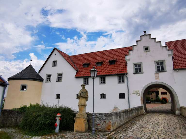 Burg in Lisberg - Itinéraires vélo et carte | Komoot