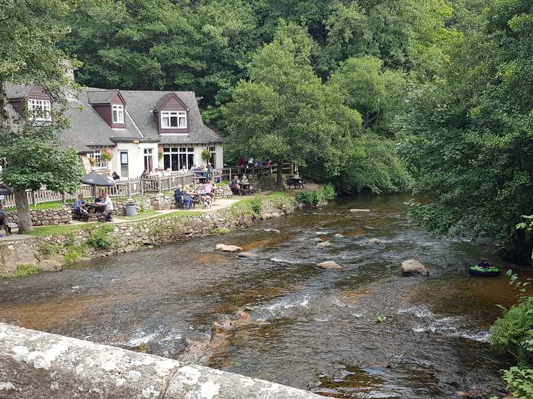 Fingle Bridge Routes for Walking and Hiking | Komoot