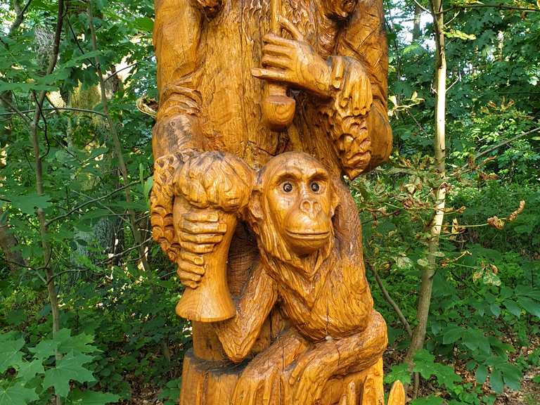 Skulptur Jakob Paul Freiherr von Gundling Routes for Walking and Hiking ...