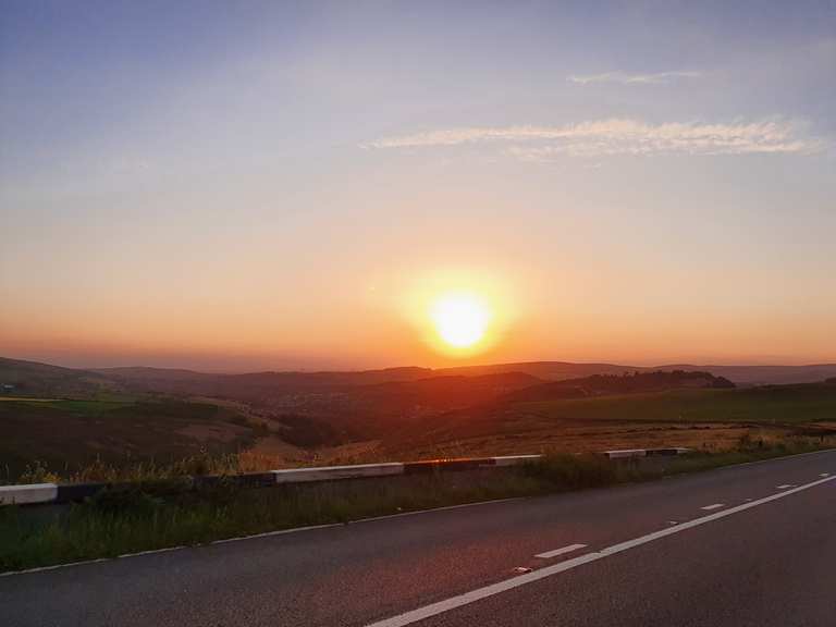 The Strines, Holm Moss & Snake Pass loop from Ladybower — Peak District ...