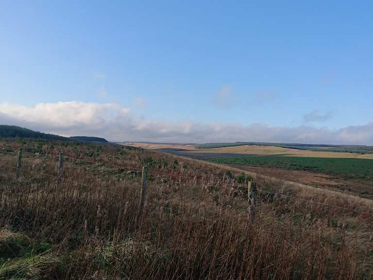 Wark Forest loop from Stonehaugh — Northumberland National Park ...
