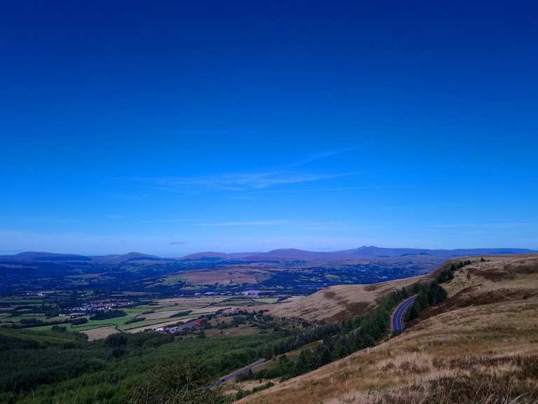 View of the Rhigos Road Cycle Routes and Map | Komoot