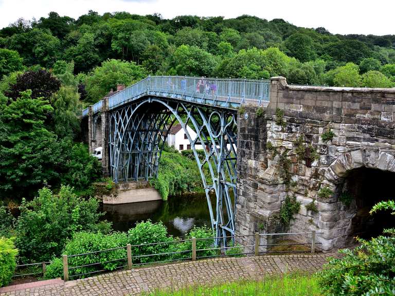 Shrewsbury to Much Wenlock loop via The Iron Bridge | road ride | Komoot