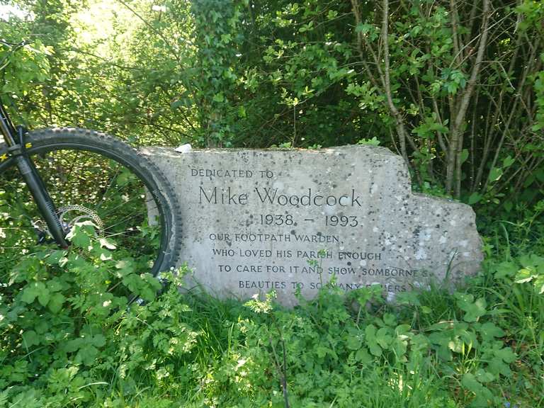 King Alfred's Way & Crab Wood loop from Broughton | mountain bike ride ...