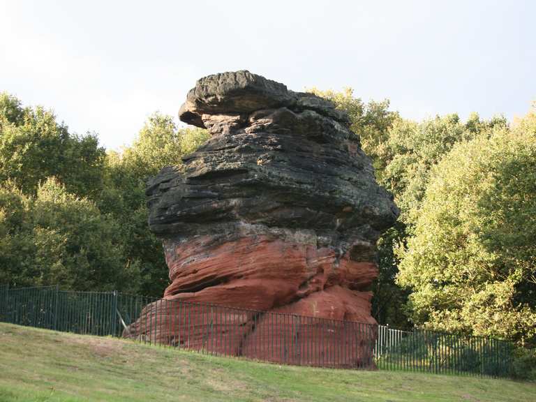 Nottingham Canal Nature Reserve & the Hemlock Stone loop from Bramcote ...