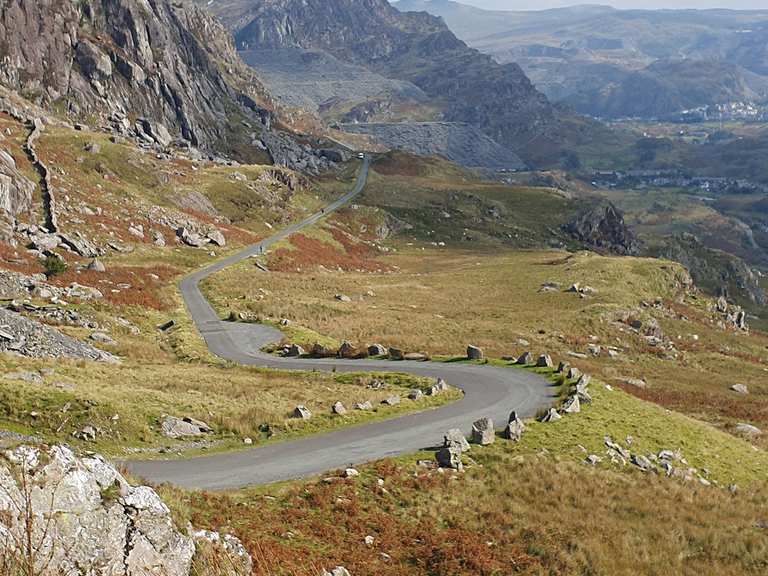 Stwlan Dam Climb in Ffestiniog - Road Cycle Routes and Map | Komoot