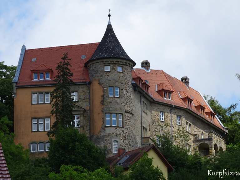 Blick aufs Rotenberger Schloss – Schloss Rotenberg Runde von Mühlhausen ...
