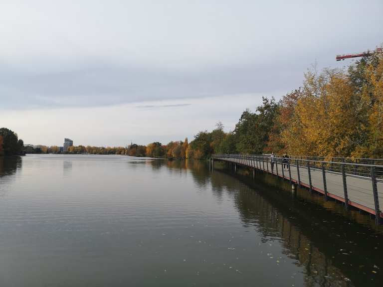 Steg am Ufer: Wanderungen und Rundwege | komoot