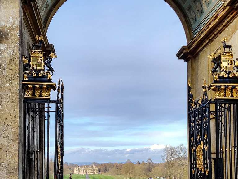 Longleat House drive Road Cycle Routes and Map | Komoot