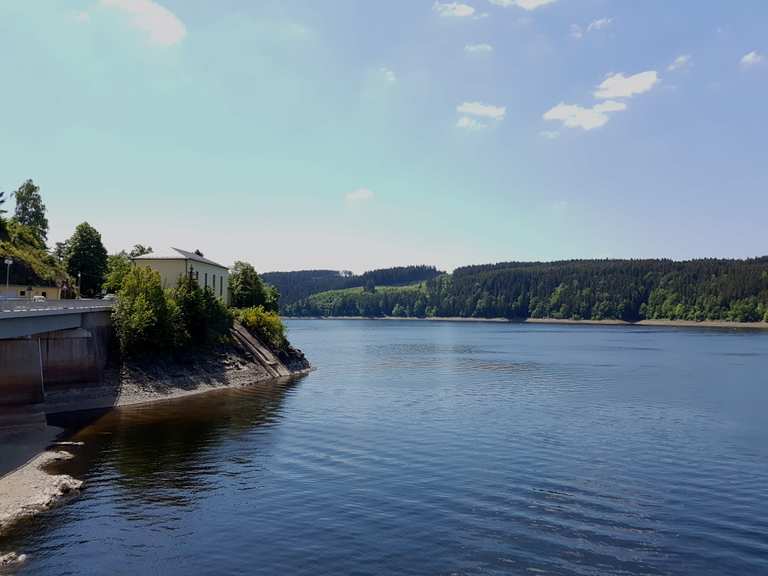 Bleilochtalsperre: Wanderungen und Rundwege | komoot