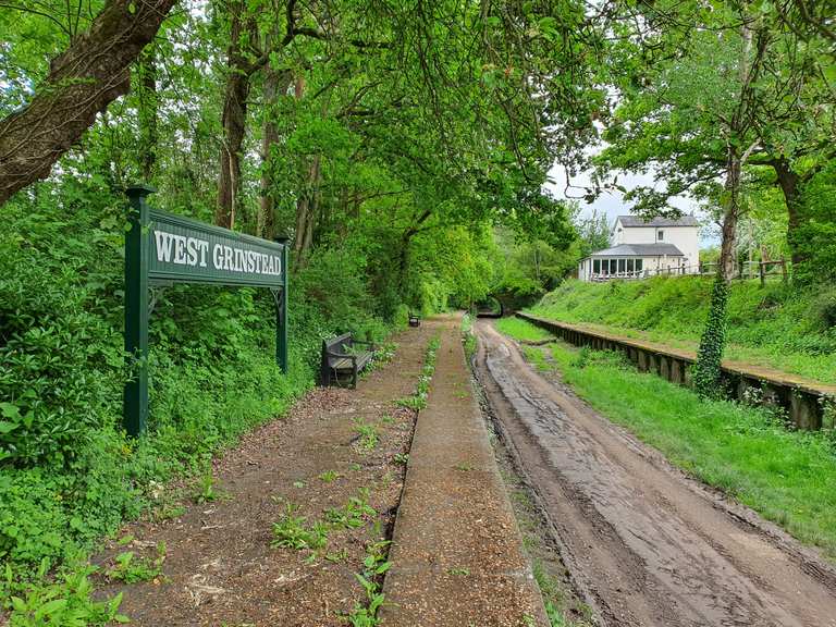 West Grinstead on Downs Link - Cycle Routes and Map | Komoot