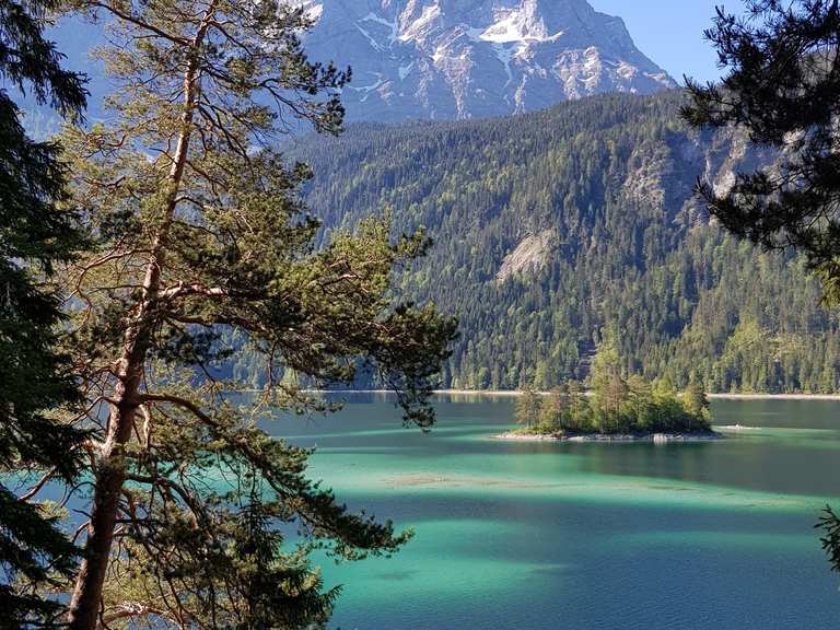 Blick auf den Eibsee Routes for Walking and Hiking | Komoot