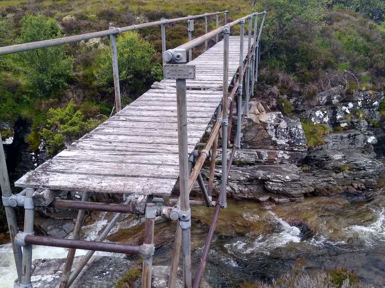 The Dodgy bridge over river Eidart - Cycle Routes and Map | Komoot