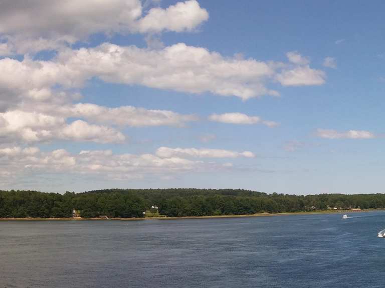 Loop East Coast Greenway para Ponte General Sullivan -- Piscataqua ...