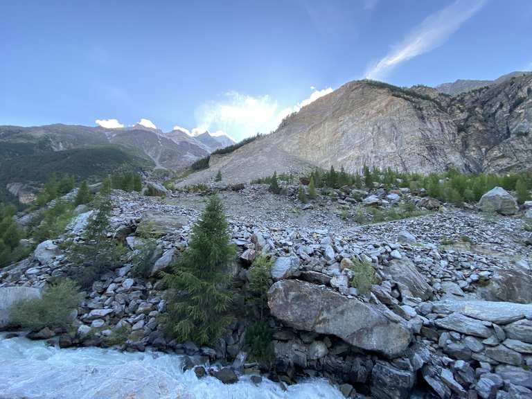 Bergsturz 1991 bei Randa: Mountainbike-Touren und -Trails | komoot