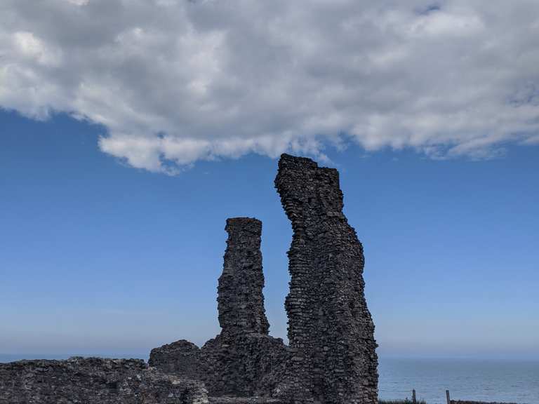 Reculver Towers - Cycle Routes and Map | Komoot