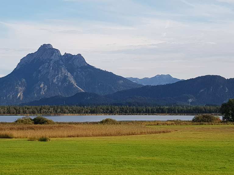 Blick auf den Hopfensee und den Ort Hopfen am See : Radtouren und ...