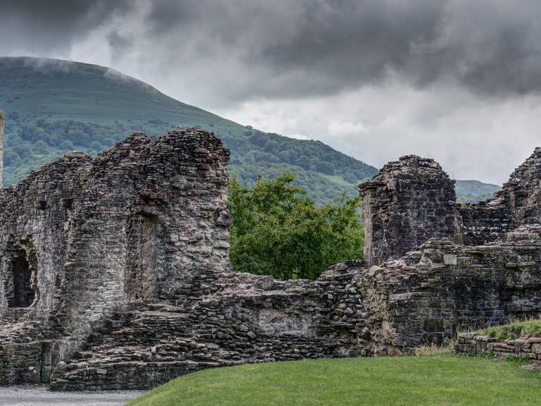Four Castles Cycle Route from Abergavenny | ride | Komoot