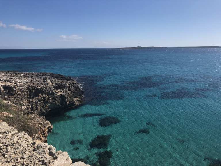Binibequer Vell – The lighthouse at Punta Prima loop from Punta Prima ...