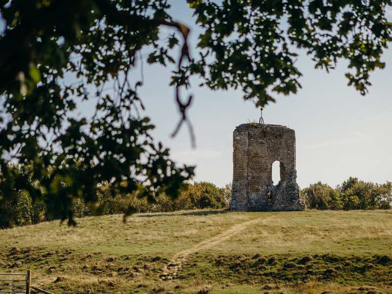 Knepp Castle Ruins Routes for Walking and Hiking | Komoot